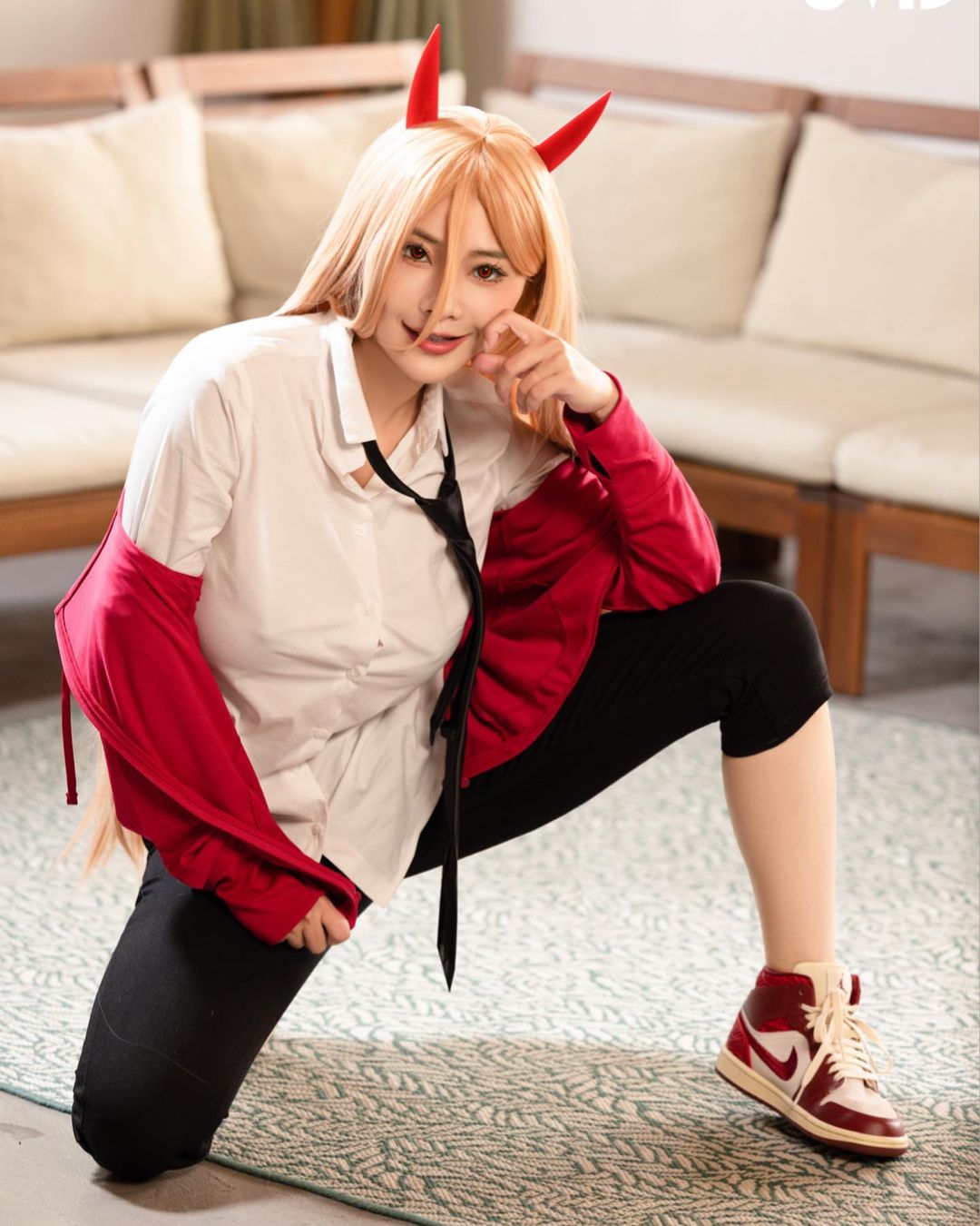 Jkf女郎lele樂樂化身鏈鋸人中的帕瓦jvid 1 絕色禁區