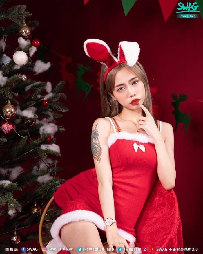 甜心女神〈elvababe〉SWAG女郎柔柔，骨感慾望美少女、真人娜美美尻 - 絕色禁區